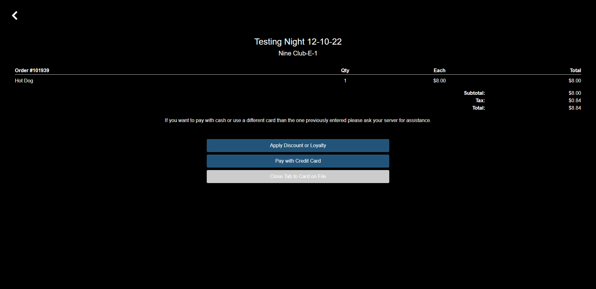 How to Create Tabs on OT for Guests on Suite – Tapin2 Knowledge Base