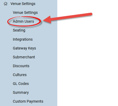 How to create a new Admin User – Tapin2 Knowledge Base