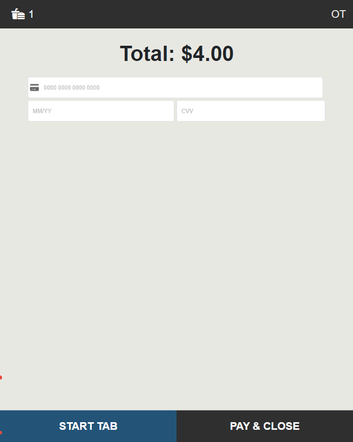 Order Taker - Single Order Tab – Tapin2 Knowledge Base