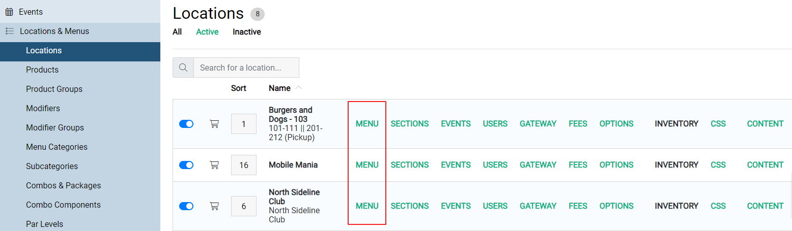How to add a product to a Menu – Tapin2 Knowledge Base
