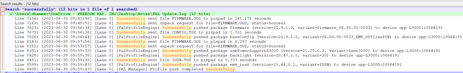 FCC Tool for Updating Ingenico firmware packages on Lane3000 devices – Tapin2 Knowledge Base