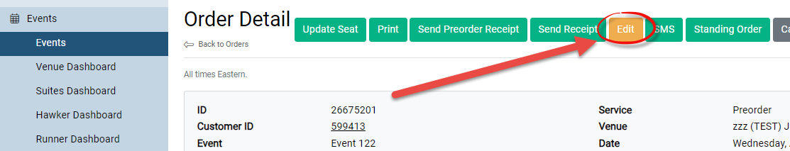 How to add order notes to an order – Tapin2 Knowledge Base