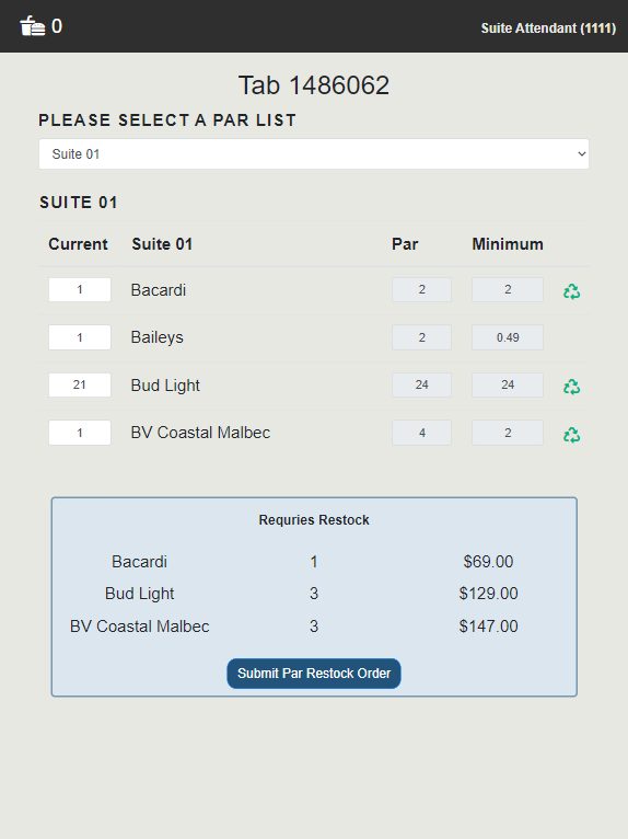 How to create, manage and apply par levels – Tapin2 Knowledge Base